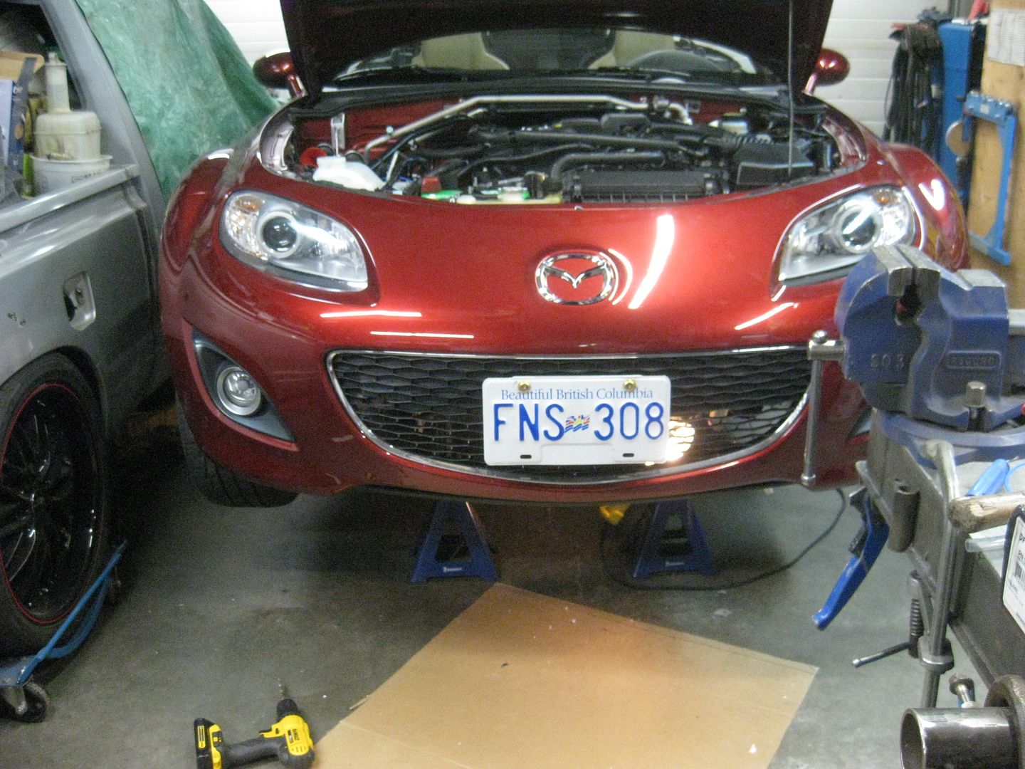 Custom Front Licence Plate bracket - MX-5 Miata Forum