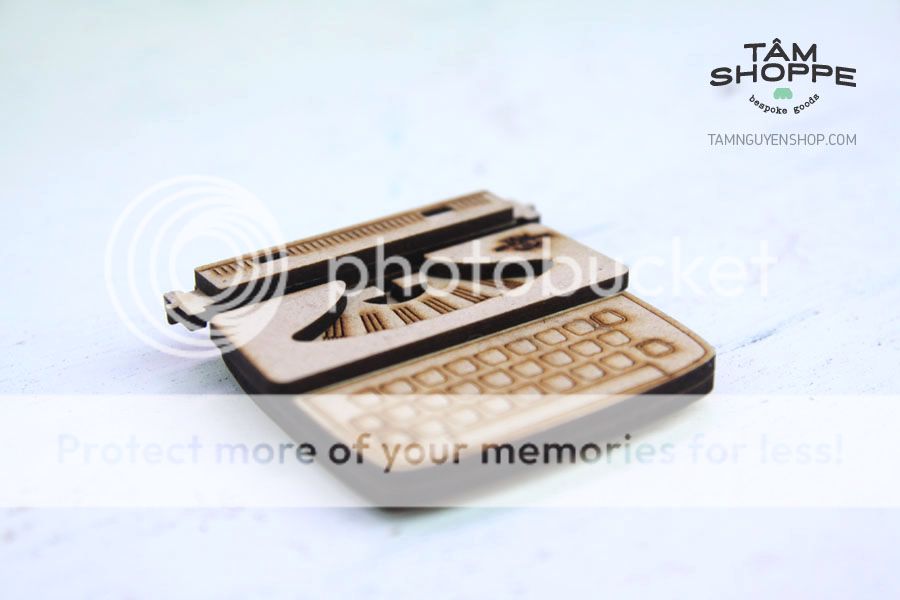 Tâm Shoppe - Mô hình máy đánh chữ mini