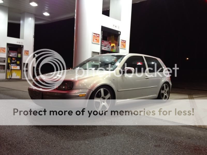 Trying to not be a typical ricer 18 year old. Satin Silver 1.8T GTI ...