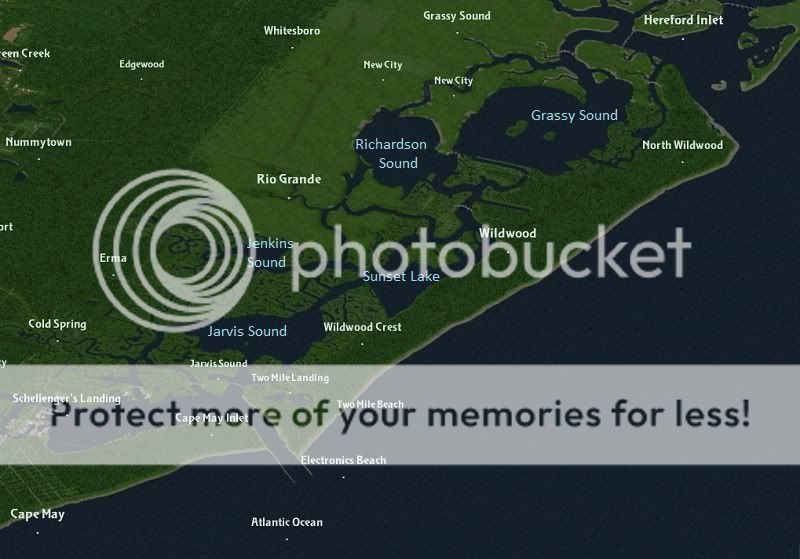 Terraforming : Five Mile Beach Island - Cape May County, New Jersey ...